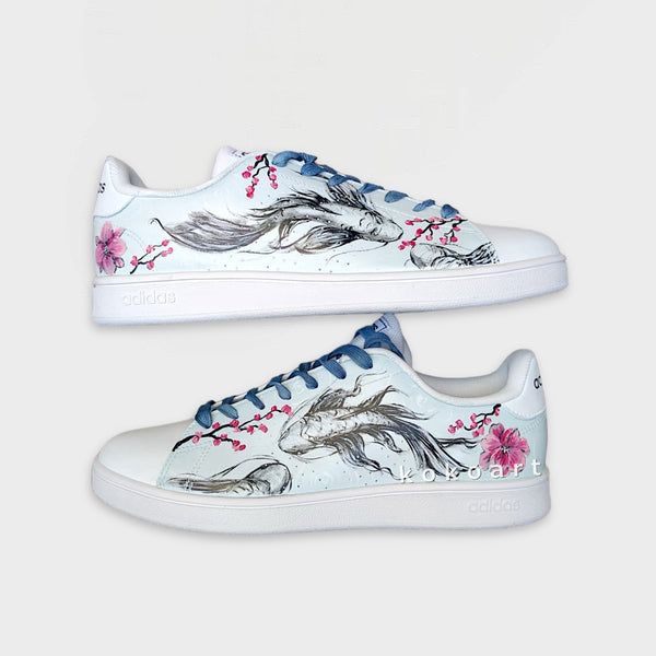 Adidas Hand Painted Koi Fish - KOKO ART