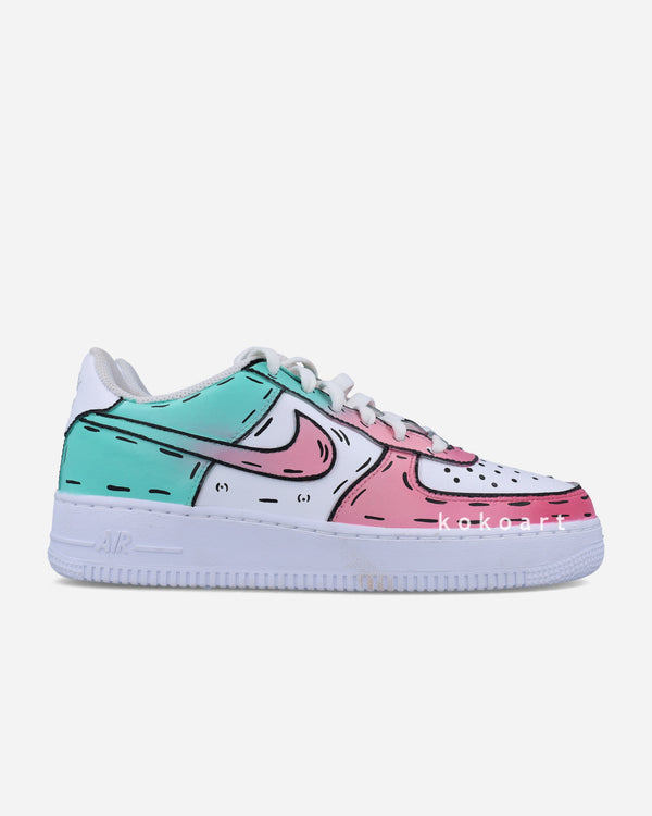 AF1 Gradient Cartoon Outline - KOKO ART