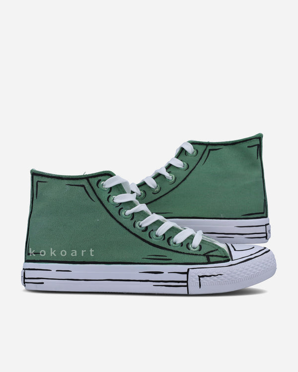 Cartoon Style Hand Painted Shoes - KOKO ART